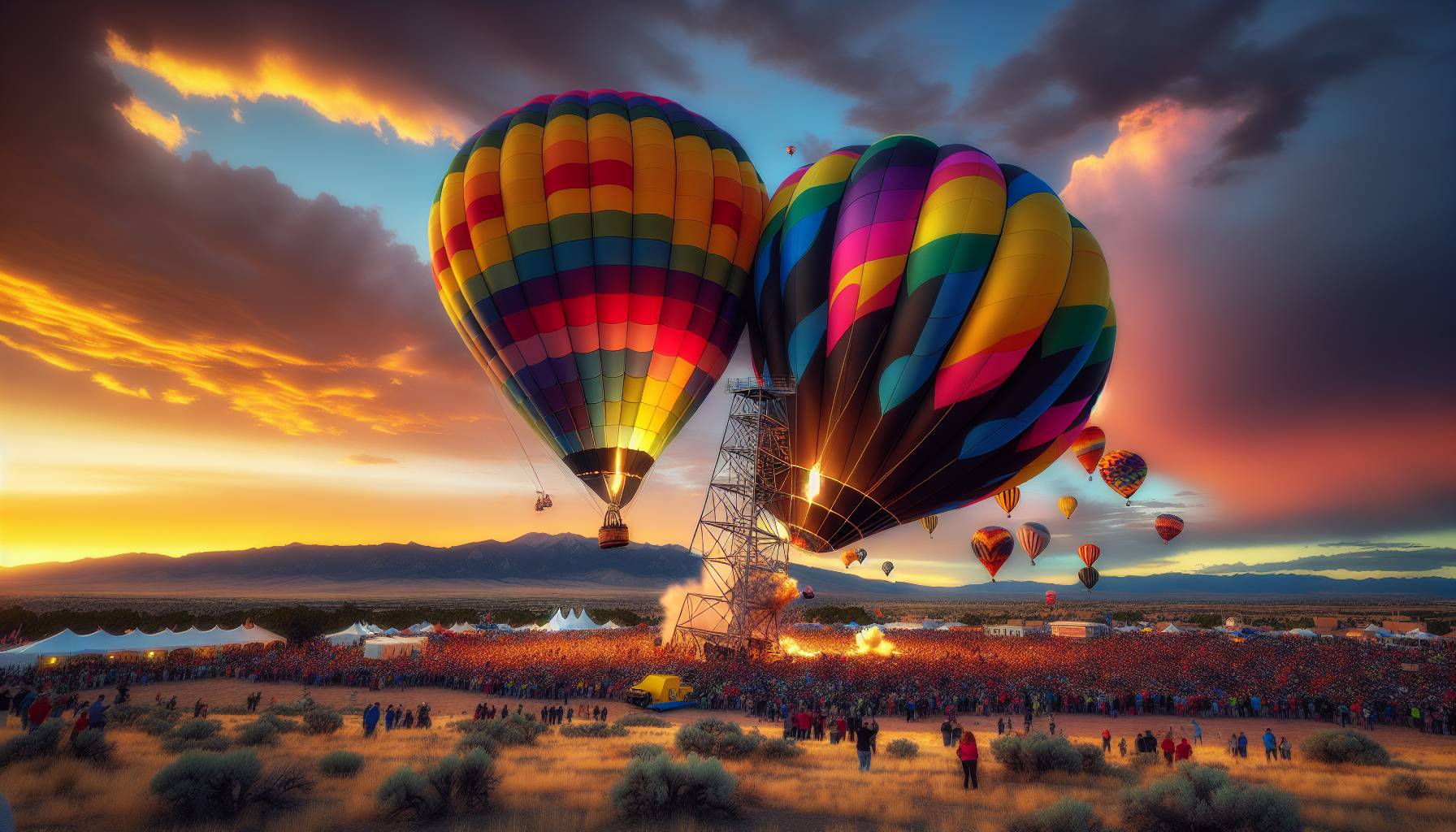 Kokomonster News - Hot-air Balloon Collapses Radio Tower in Albuquerque